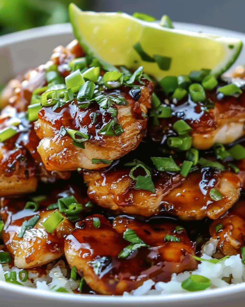 tangy honey lime chicken