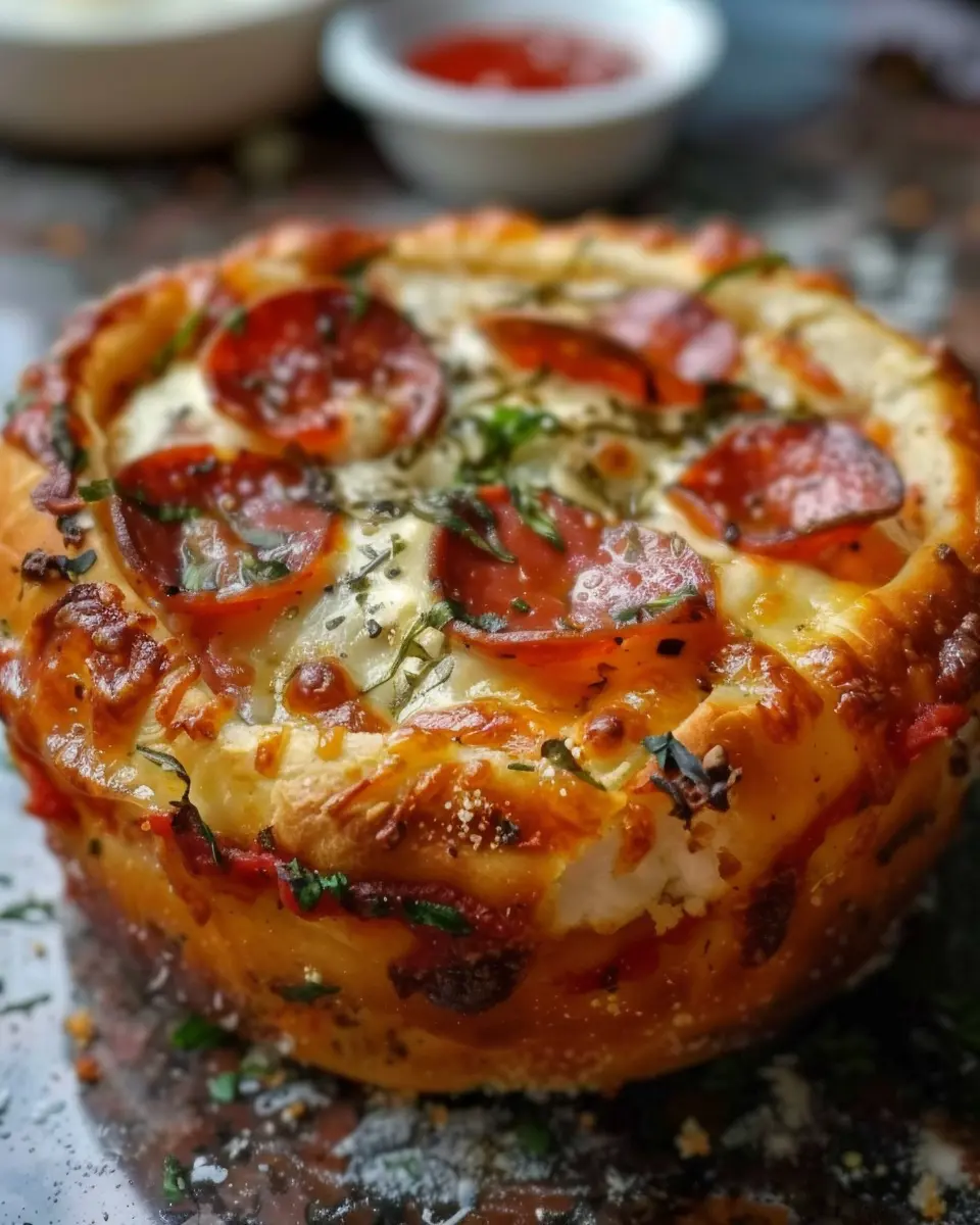 cottage cheese pizza bowl